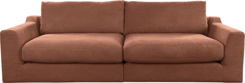 XXXLutz POHOVKA BIG SOFA, textil, měděné barvy Sit & More - Pohovky - 000144003407