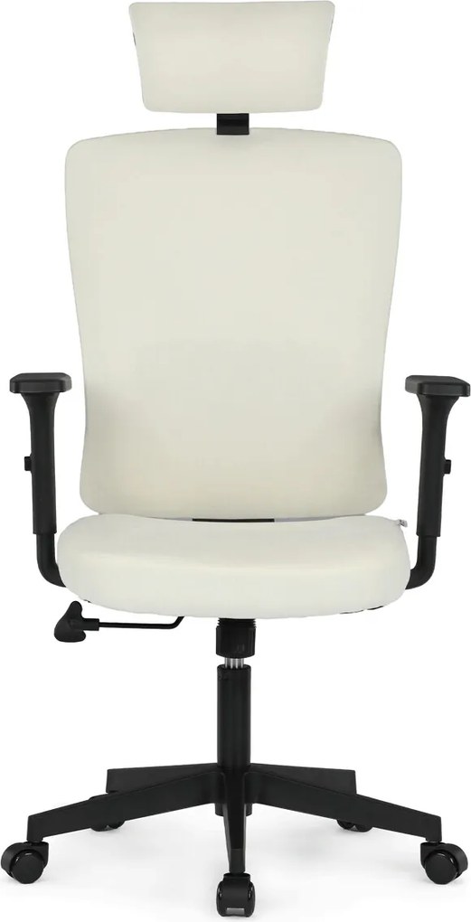 Ergonomická kancelářská židle ARLO - béžová látka