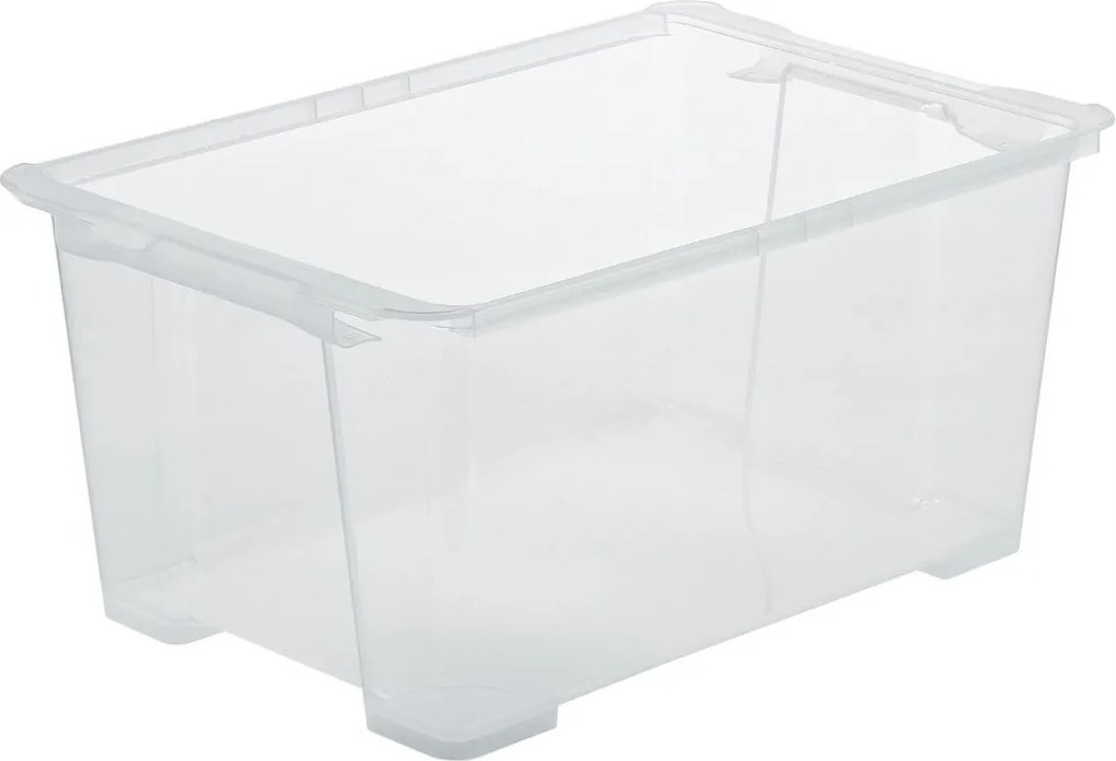 Regalux Úložný box, 58,3 × 39,2 × 27,7 cm, 44 l, transparentní