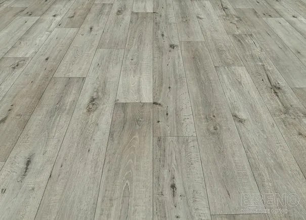 Breno PVC TOPTEX Tasmanian Oak 096L – světle šedé dřevo, šíře 400 cm