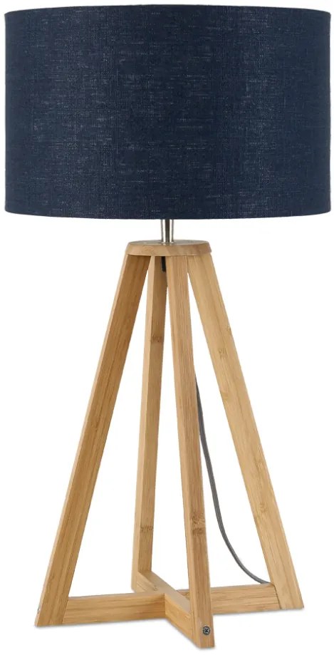 Stolní lampa Everest barva stínidla: linen blue denim (BD) - 100% len, velikost: stínidlo 3220