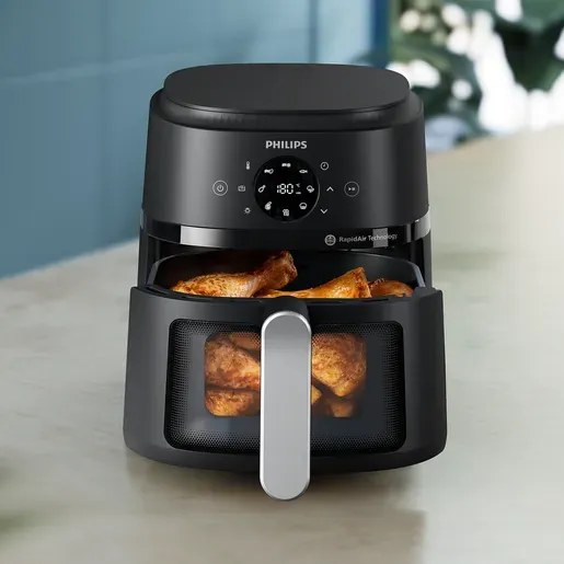 Philips 2000 Series Airfryer 2000 series, objem 4,2 l (stříbrná) NA221/00