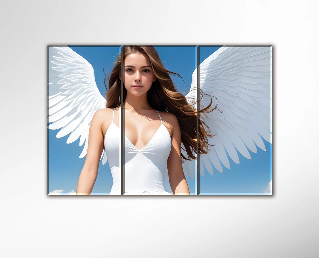 Obraz andělská křídla Rozměry kolekce: pětidílné schody obdélník 200x100 cm