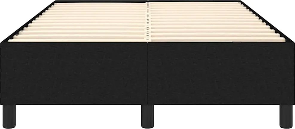 Rám postele s boxspringem černý 120 x 200 cm textil 3120848