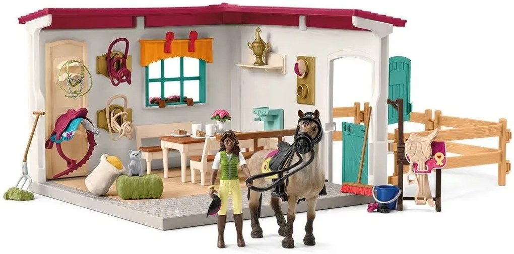 Set figurek a příslušenství schleich sedlárna - rozšíření 42591