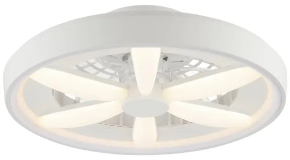 Brilliant - LED RGBW Stropní ventilátor se světlem GAIANO LED/48W/230V bílá + DO