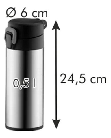 TESCOMA Sport termoska se zámkem CONSTANT 0,5 l, nerez