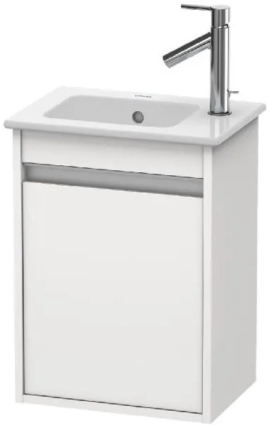 Duravit Ketho - Umyvadlová skříňka 550x400x285 mm, levá, lesklá bílá KT6417L2222