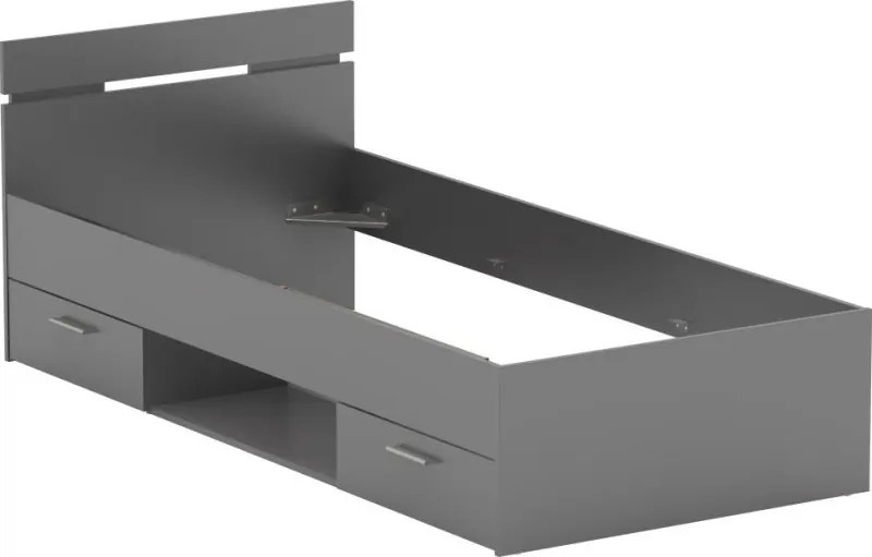Postel MICHIGAN NEW 90x200, grafit, Kondela 0000373277