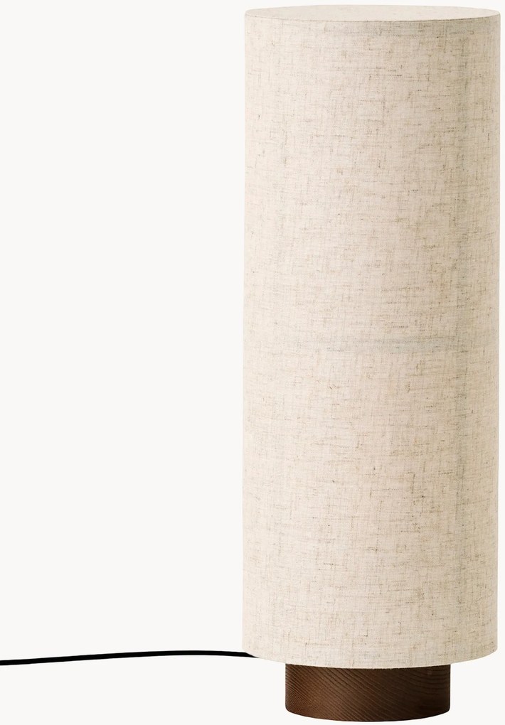 Stolní lampa ze lnu Hashira