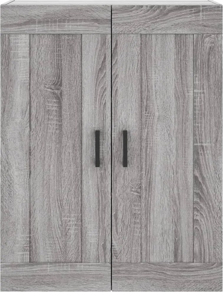 Skříň highboard šedá sonoma 69,5 x 34 x 180 cm kompozitní dřevo 3199751