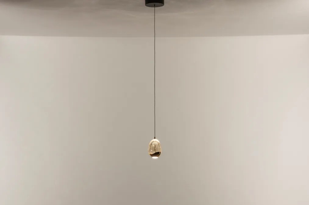 Závěsné designové minimalistické svítidlo Benelux Gold