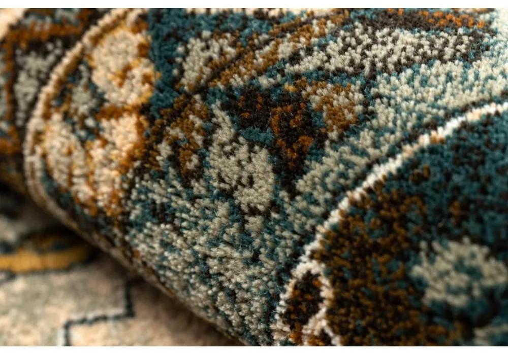 Vlněný kusový koberec Samari hnědobéžový 235x350cm