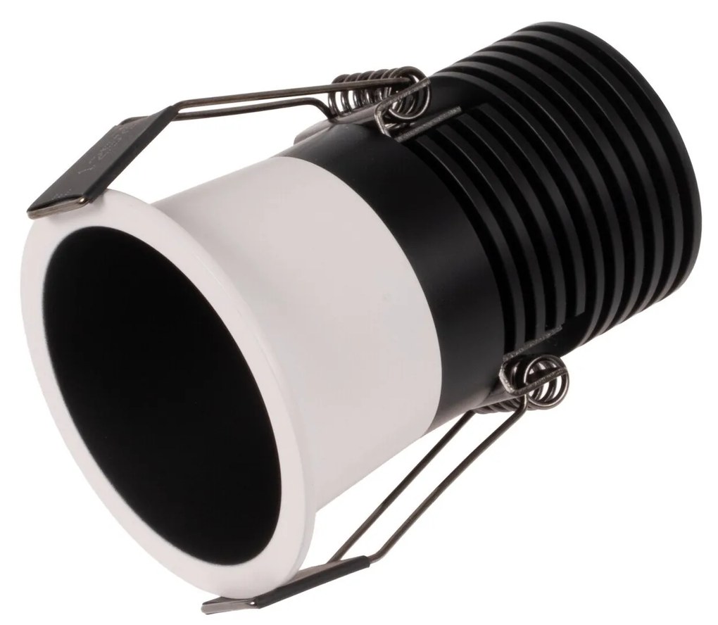 T-LED 106302 LED podhledové svítidlo AURO 9W černé Teplá bílá