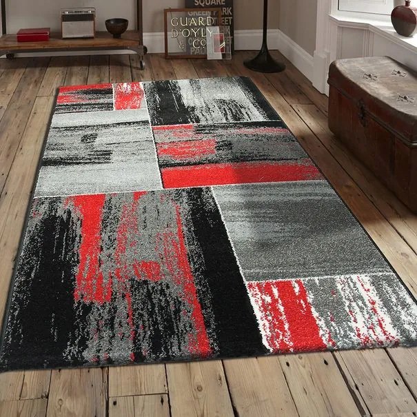 Breno Kusový koberec HAWAII 1350 Red, 80x150 cm, Červená/Vícebarevné