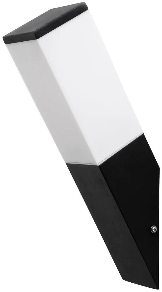 Rabalux 8337 BONN - Nástěnné venkovní svítidlo v černé barvě, 1 x E27, IP44