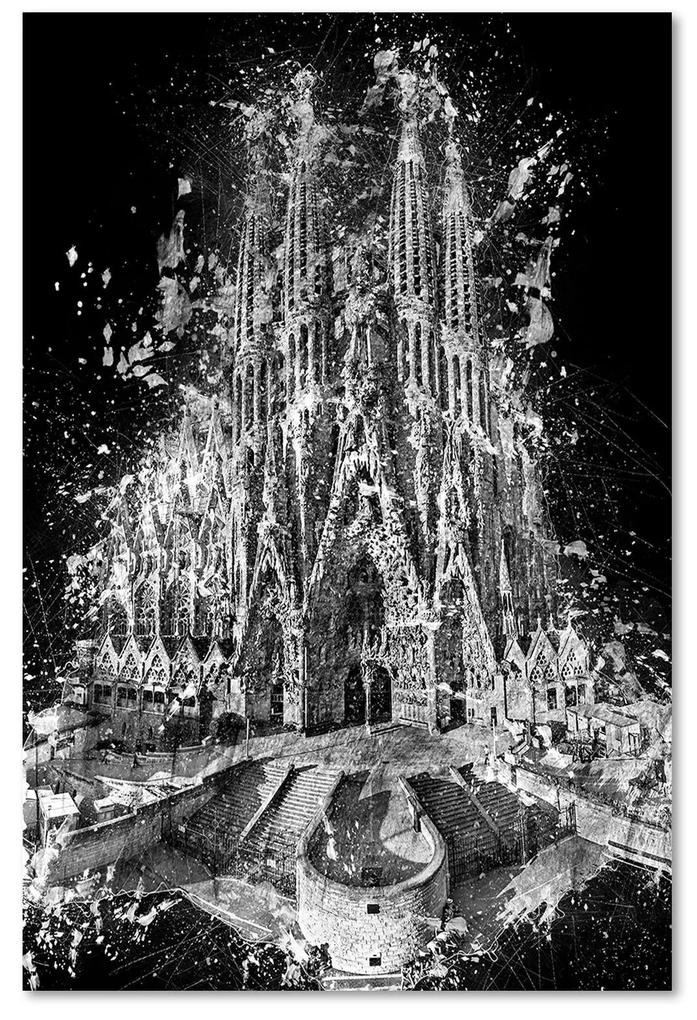 Gario Obraz na plátně Sagrada Familia v Barceloně - Cornel Vlad Rozměry: 40 x 60 cm