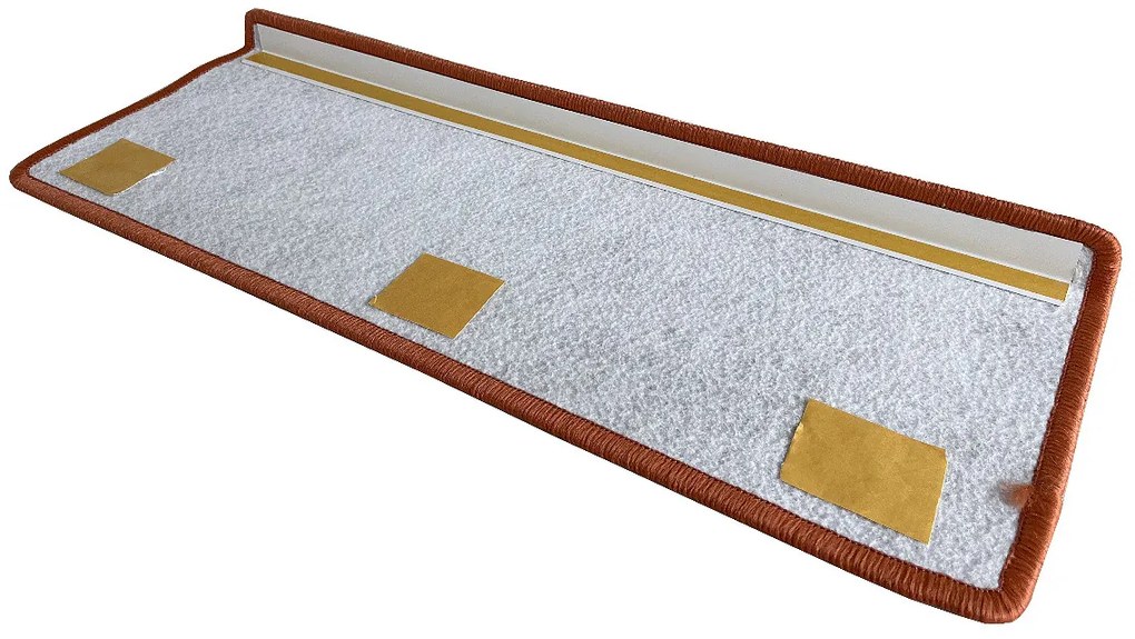 Vopi Nášlapy na schody Astra terra obdélník, samolepící - 25x80 obdélník (rozměr včetně ohybu)