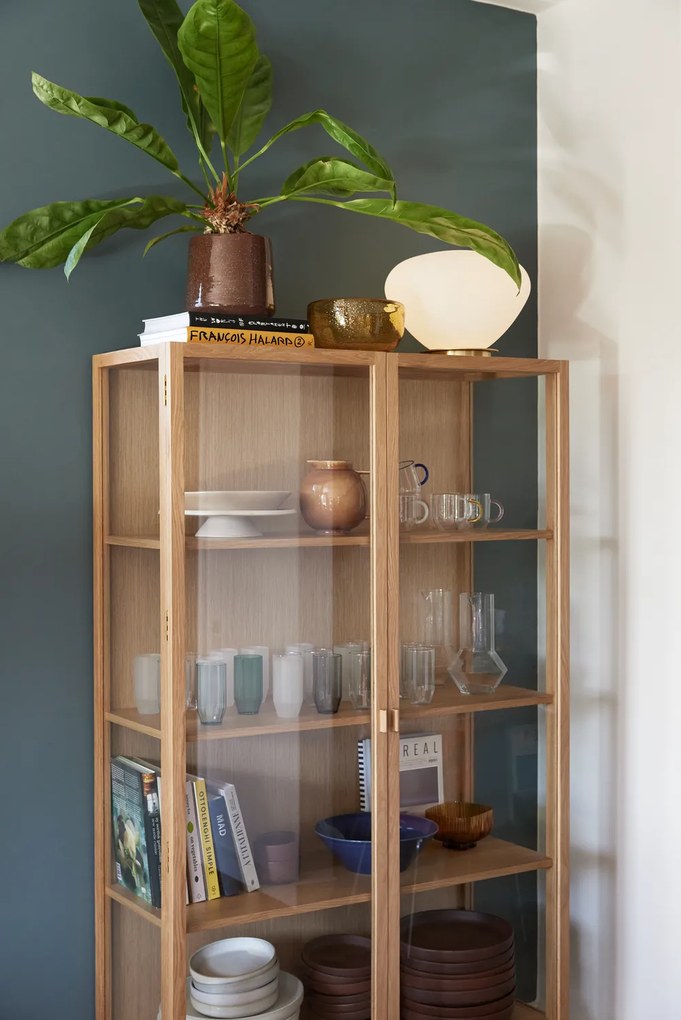 Hübsch Stolní lampa BEAN bílá 990910