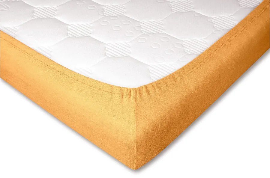 DADKA Froté prostěradlo okr Rozměr 100x220x20