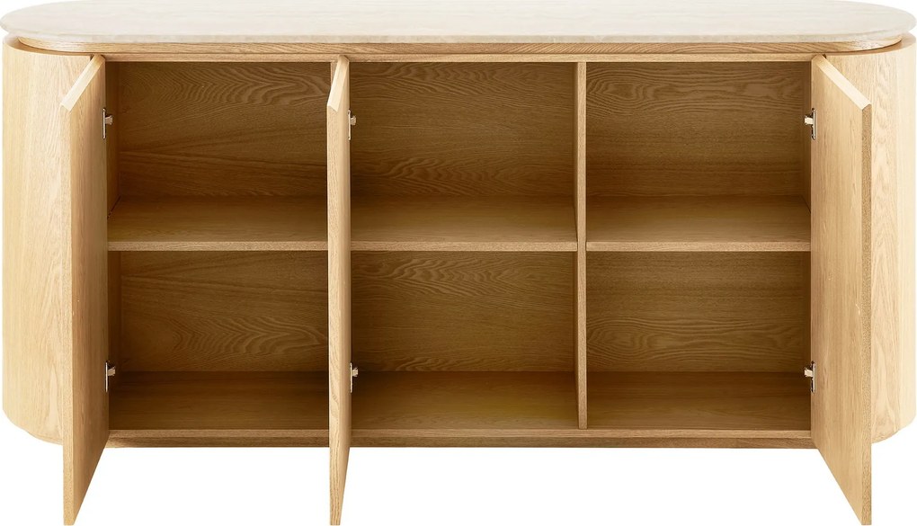 House Nordic Komoda LARVIK světlá 180×40 cm 3150300