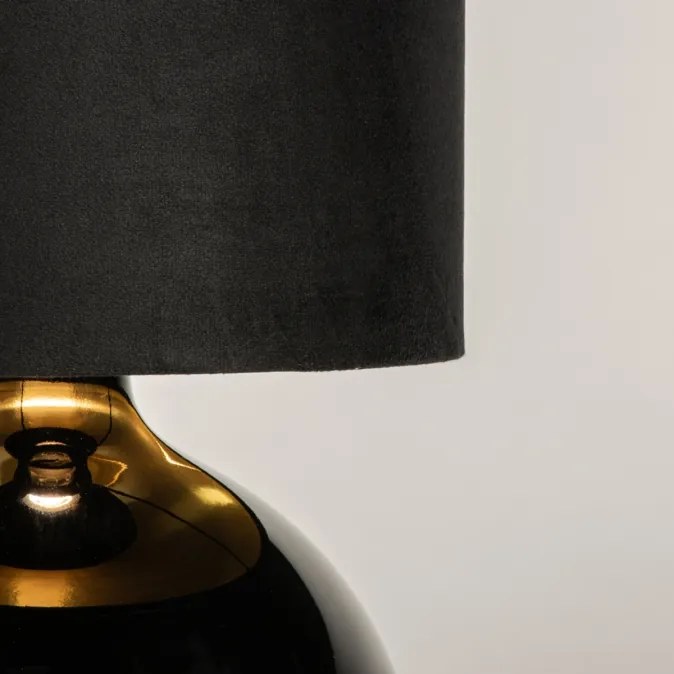 Stolní designová lampa Carminna Black