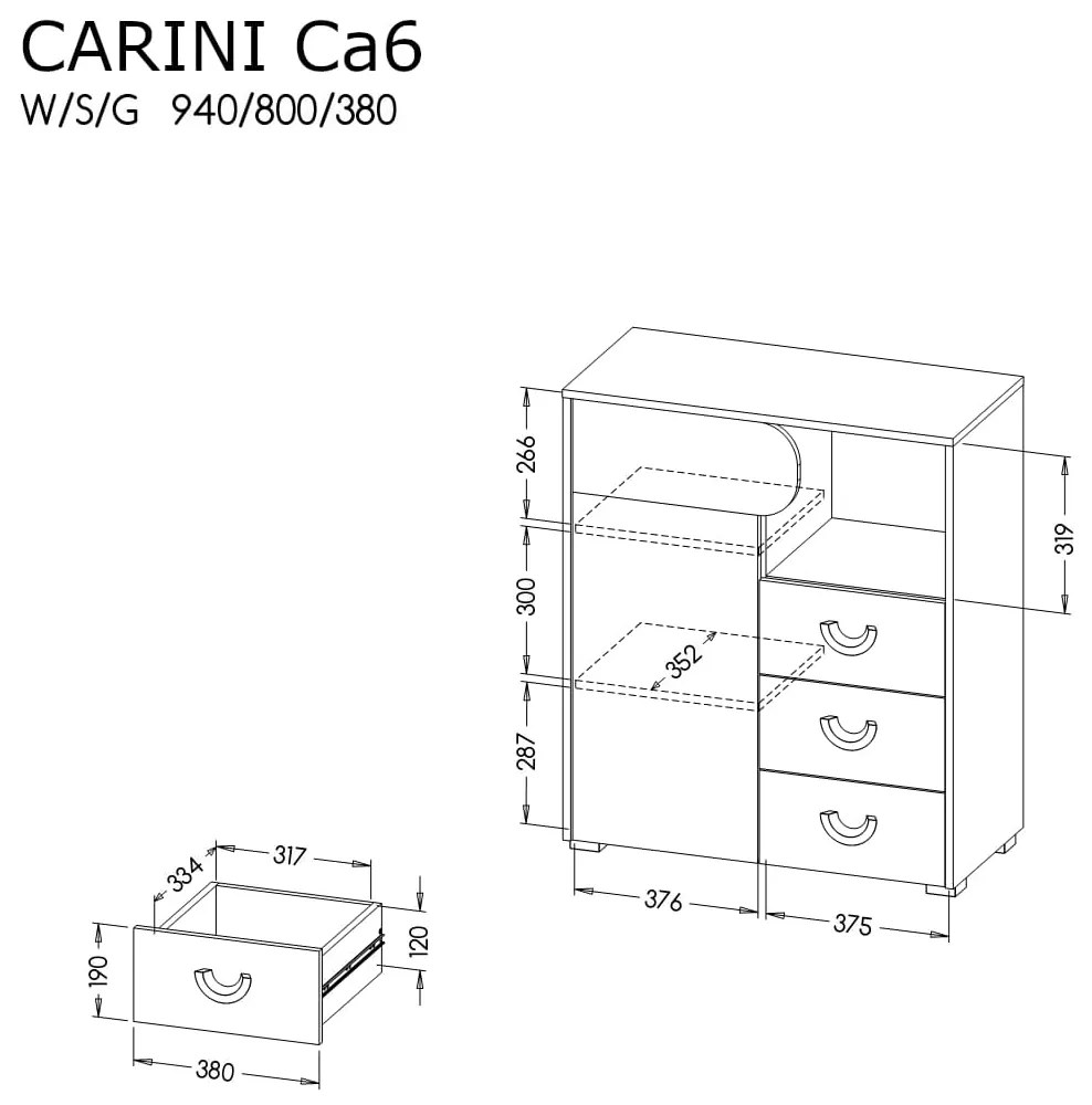 Dolmar Sestava Carini 3