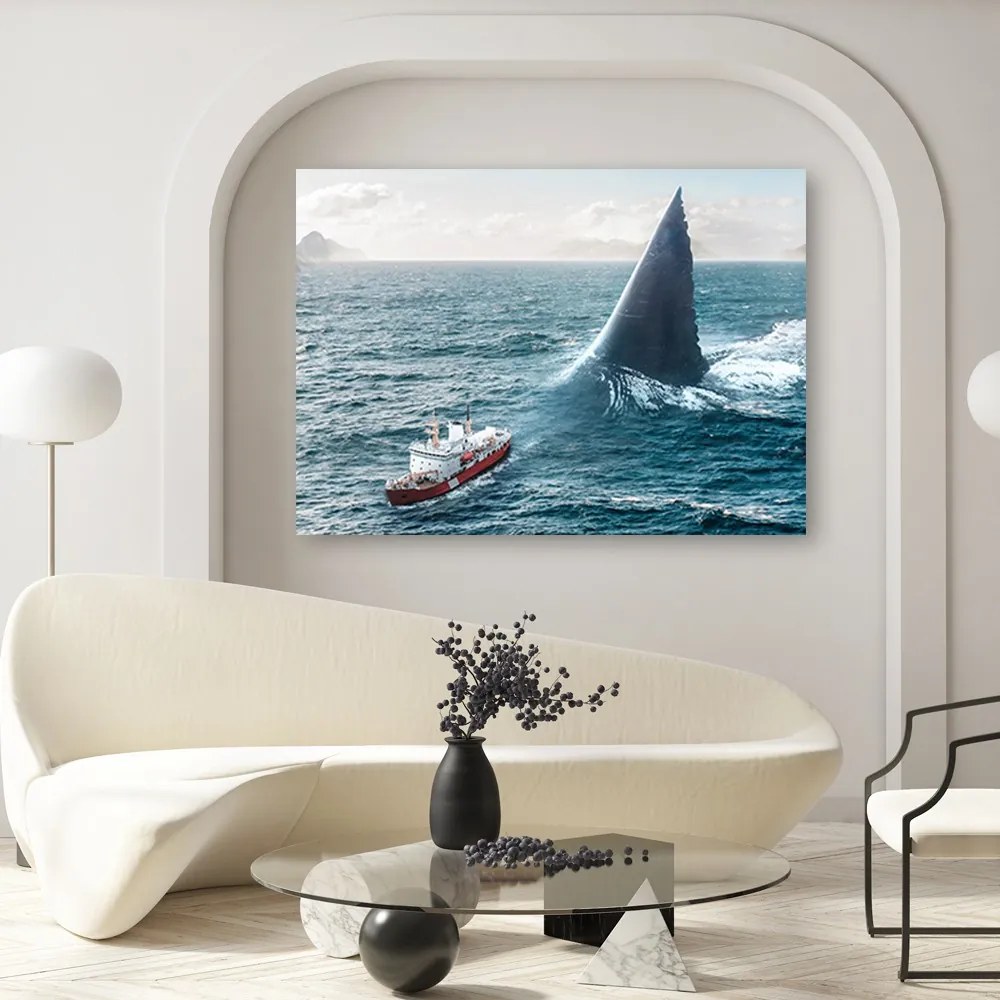 Gario Obraz na plátně Obří žralok - Alex Griffith Rozměry: 60 x 40 cm