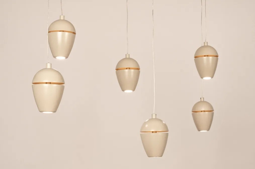 Závěsné stmívatelné LED svítidlo Cosmo Taupe 6
