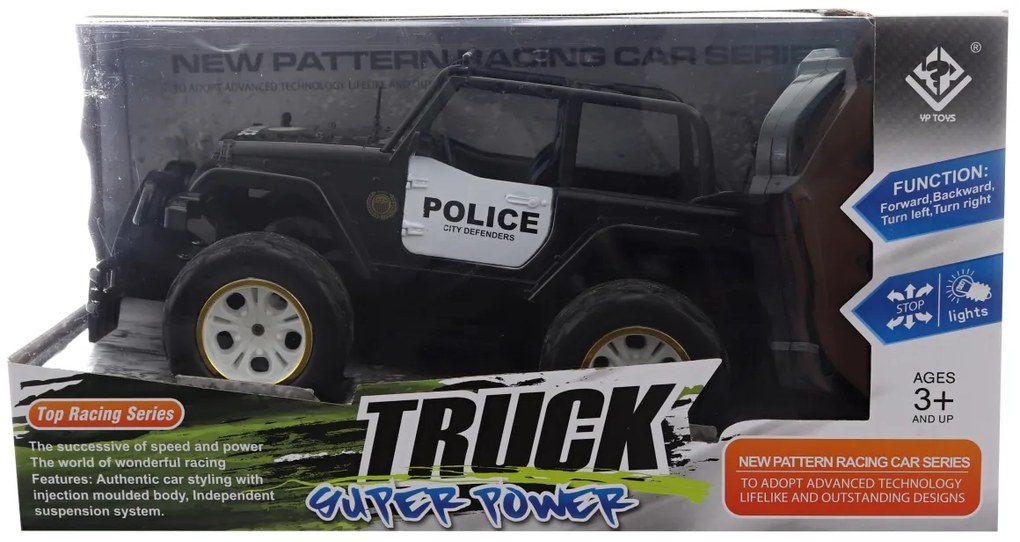 Auto Jeep policejní RC 1:16