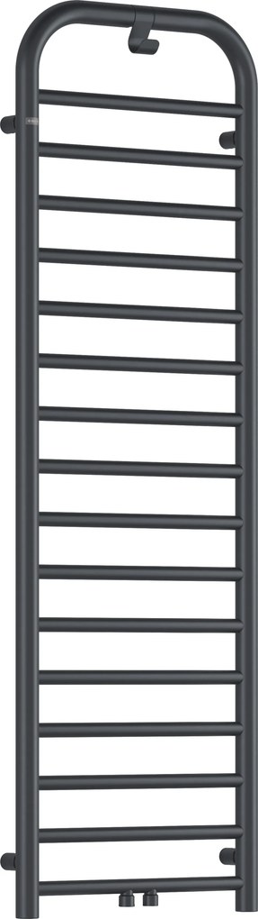 Deante Silia, koupelnový radiátor 500x1570 mm, 586W, grafitová, DEA-AGI_DG51