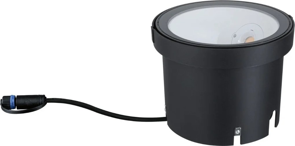 P 94669 Plug & Shine LED osvětlení zdí Ocos IP67 3000K 6,1W antracit - PAULMANN