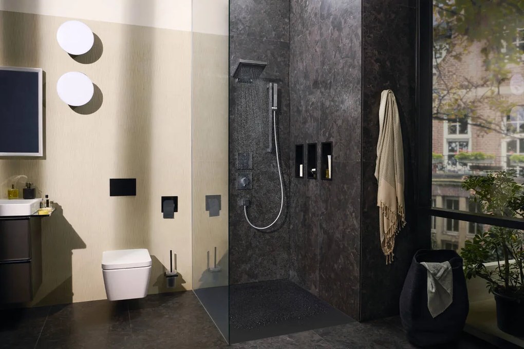 Hansgrohe ShowerSelect Comfort E, termostat pod omítku, chromová, HAN-15574000
