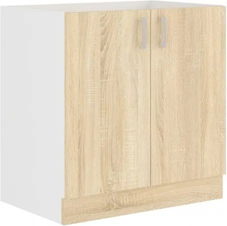 Kuchyňská skříňka Sally 80-ZL-2F-BB dub sonoma