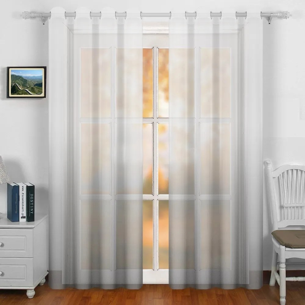 Deveri Hotový ombre závěs na kroužcích 150x250cm různé barvy Barva: Modrá