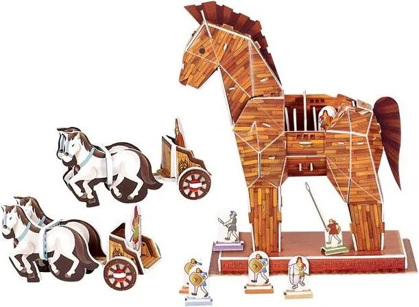 3D puzzle, Trojský kůň