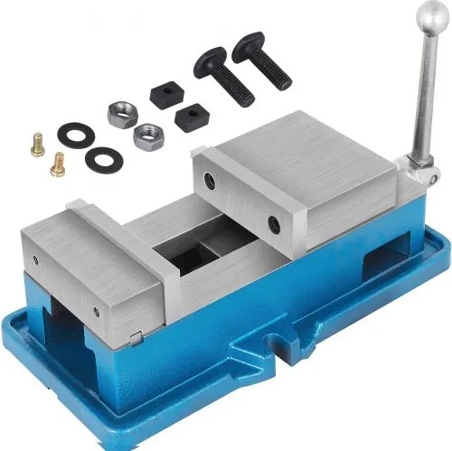 Neotočný frézovací svěrák 10,2 cm přesný stolní upínač Šířka 100 mm