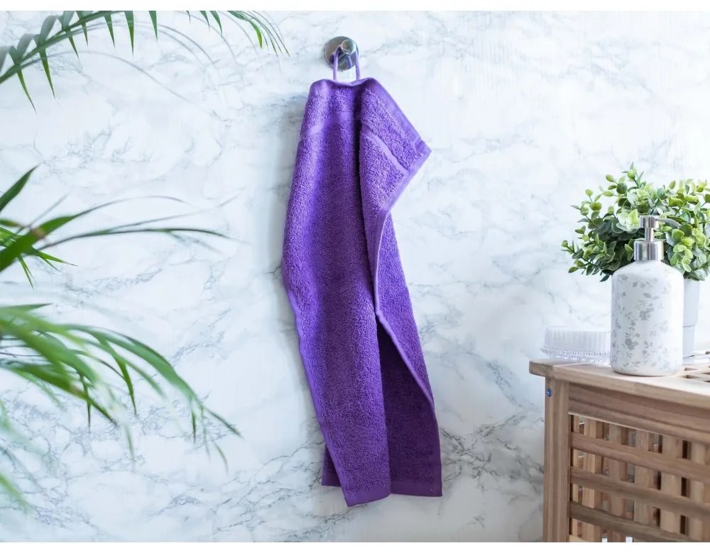 Profod Malý froté ručník 30 × 50 cm ‒ Classic fialový