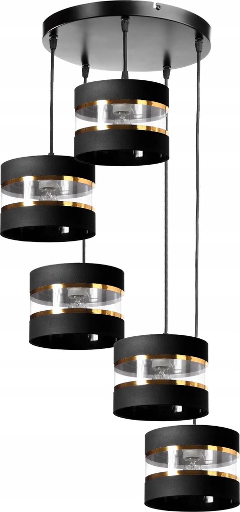 Elegantní moderní závěsná stropní lampa E27 Led Edison