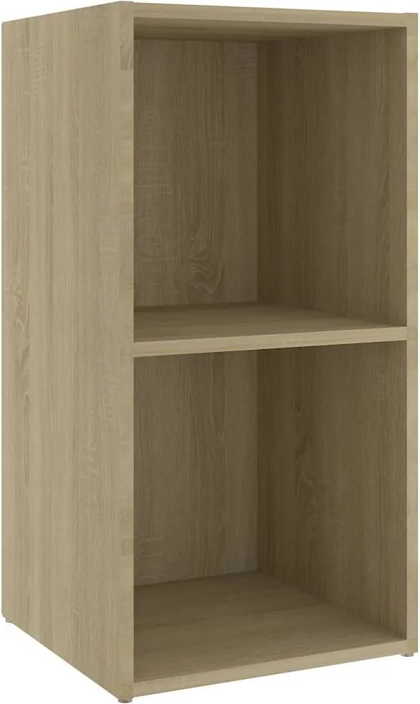 TV skříňky 2 ks dub sonoma 72 x 35 x 36,5 cm kompozitní dřevo 3079946
