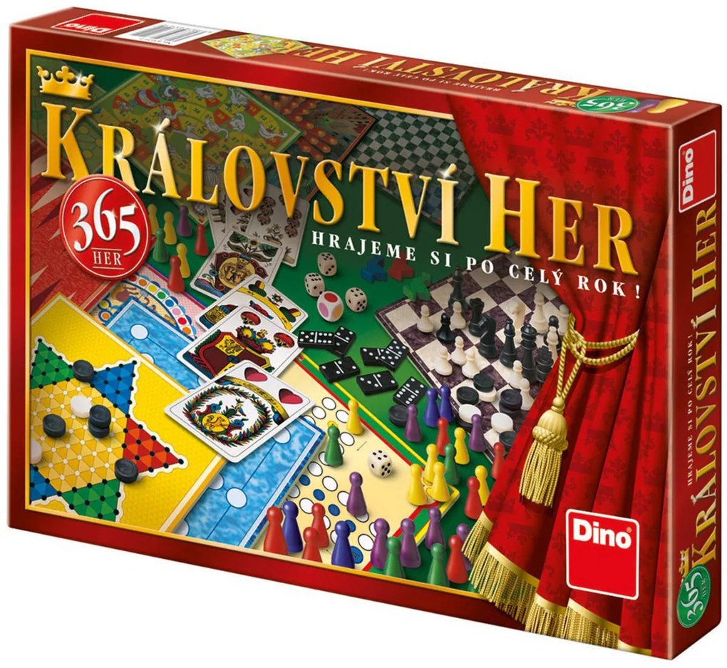 DINO Hra Království her 365 her *SPOLEČENSKÉ HRY* dn631212