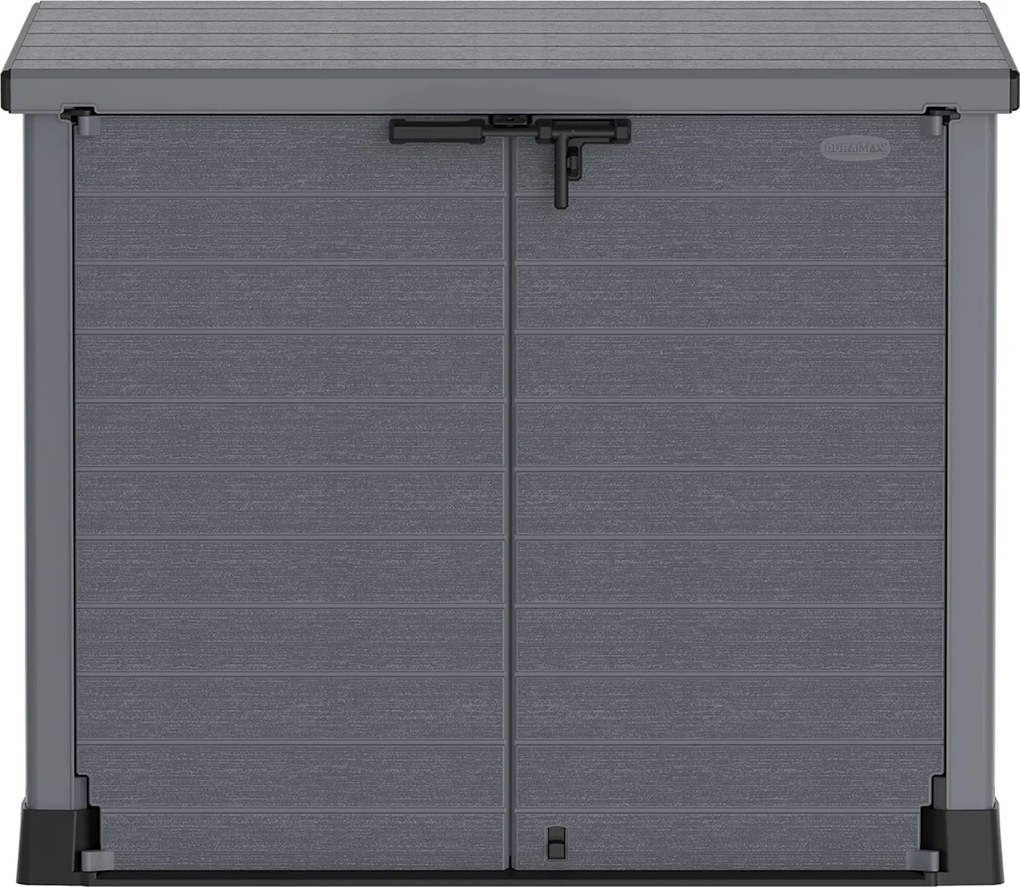 Duramax StoreAway 1 200 l Úložný box antracitový 145 cm x 125 cm x 82,5 cm
