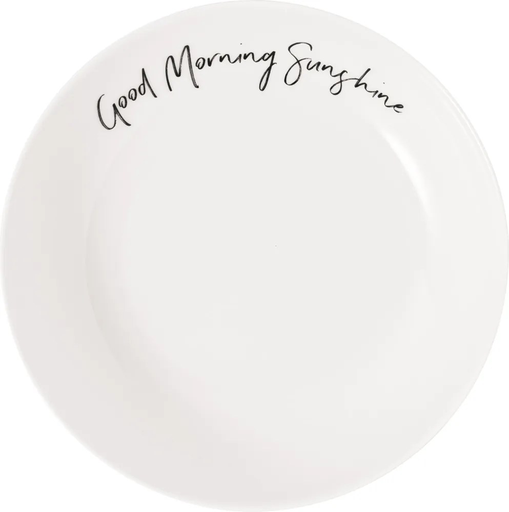 Villeroy&Boch Villeroy & Boch Statement mělká miska Good Morning Sunshine, 18,7 cm, 370 ml