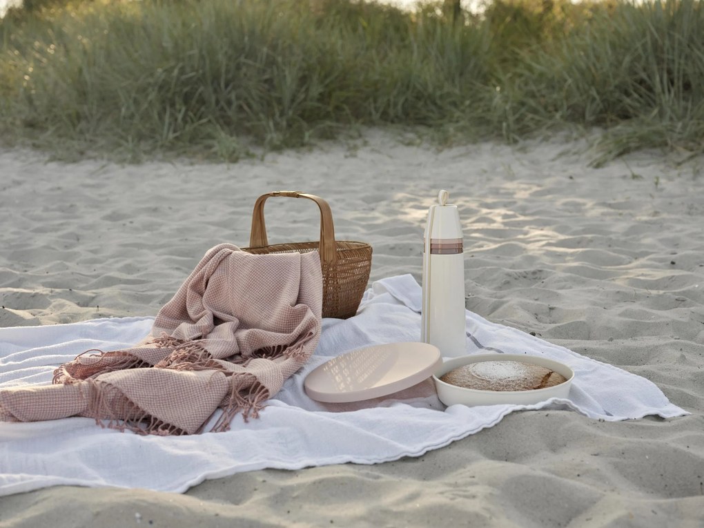 Dóza na koláč Picnic růžová