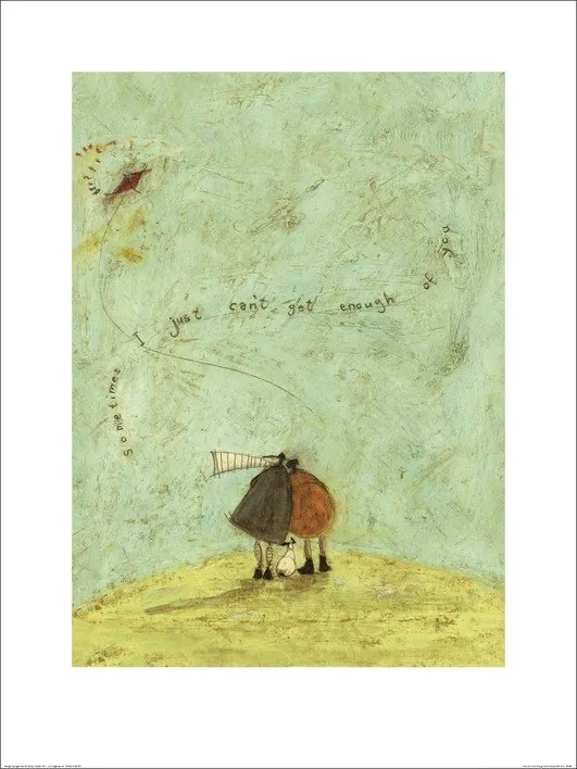 Obraz, Reprodukce - Sam Toft - I Just Can't Get Enough of You, (40 x 50 cm)