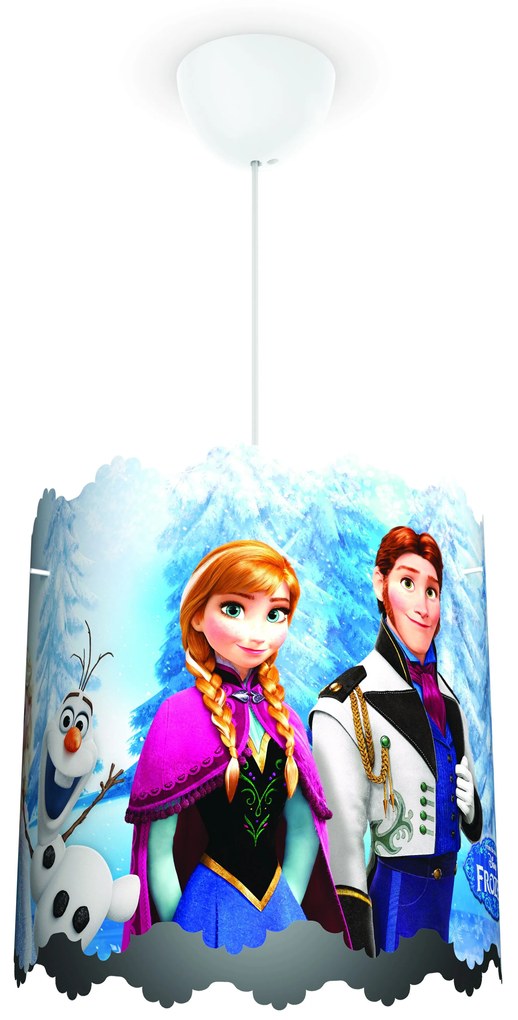 Dětské závěsné svítidlo Philips Disney Frozen 71751/01/16 modré