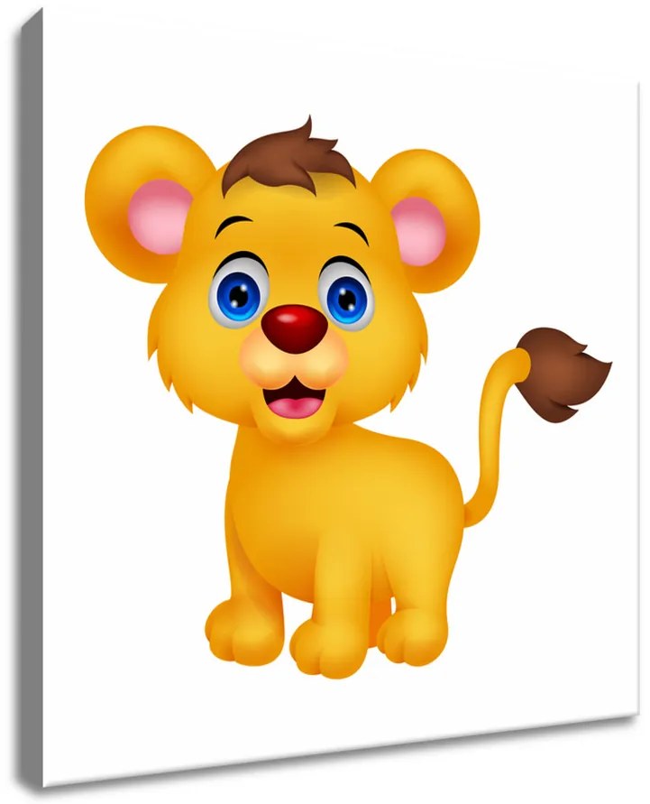 Gario Obraz na plátně Žlutý lvíček Rozměry: 40 x 40 cm