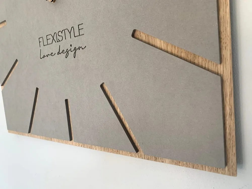 Flexistyle z119 - nástěnné hodiny s rozměrem 50 cm