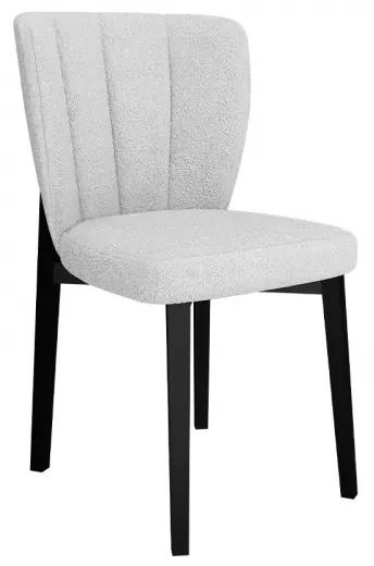 Moderní čalouněná židle ST106, Barva křesla: černá, Potah: Magic Velvet 2216