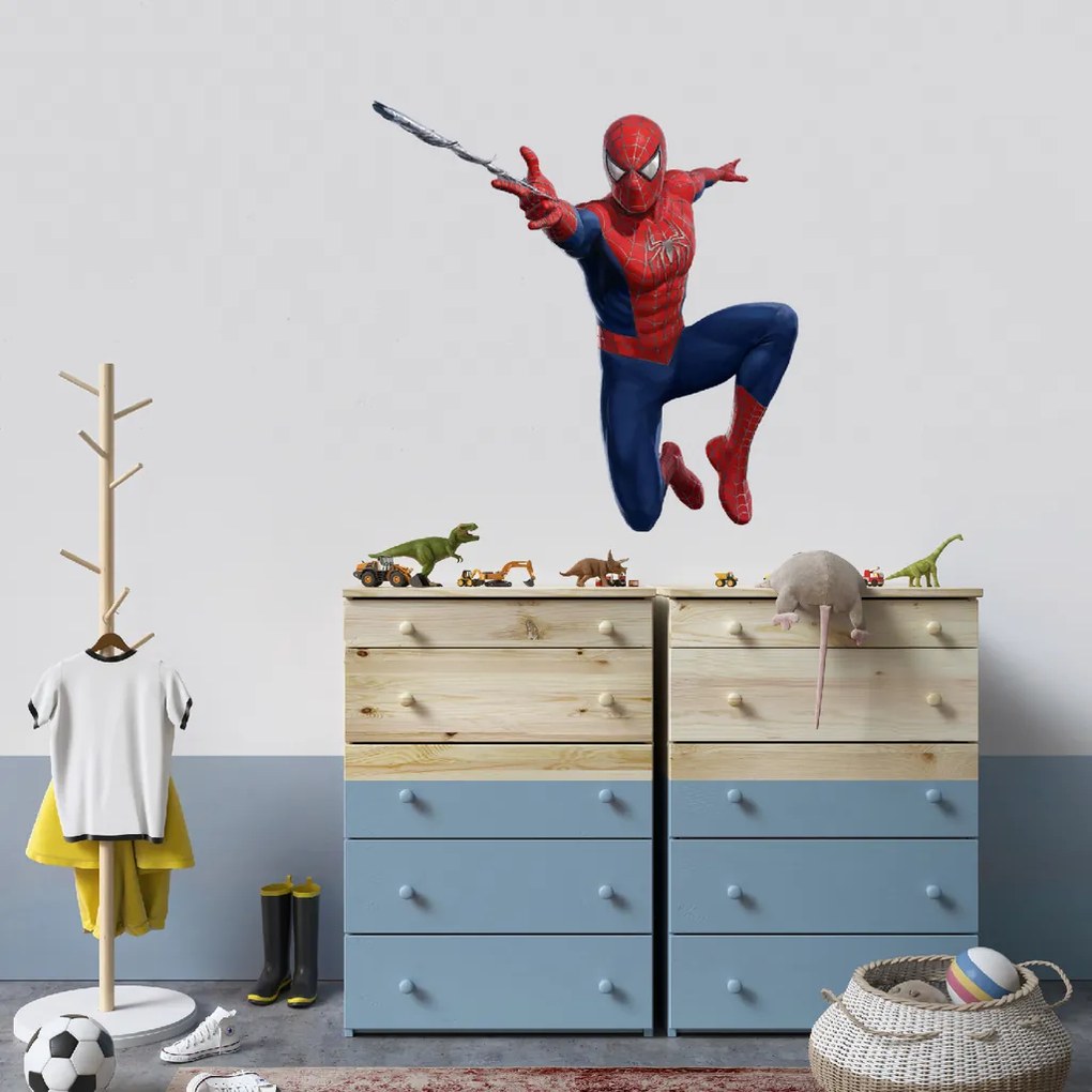 Samolepka na zeď "Spider-man 3" 60x60 cm